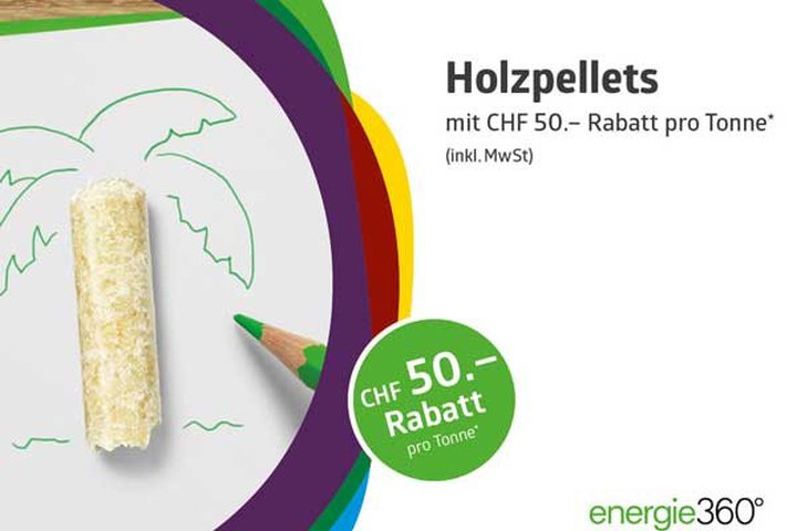 Pellets bestellen - Energie 360° Pellets AG